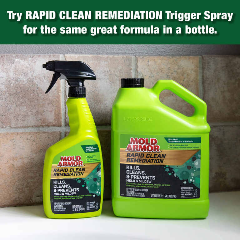 MOLD ARMOR Rapid Clean Remediation, 1 Gallon; Kills, Cleans & Prevents ...